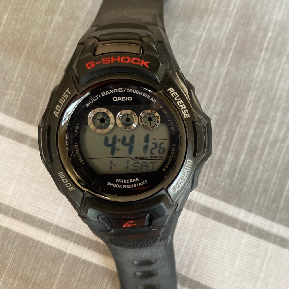 G-Shock Men's Tough Solar Black Resin Sport Watch - Gem